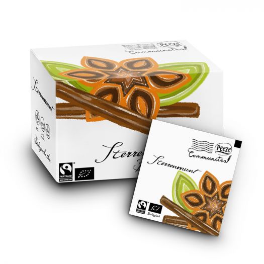 Communitea Kandy Sterrenmunt thee van Peeze